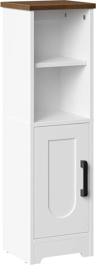 Koupelnová skříňka Nopy 21 cm bílá/ořech