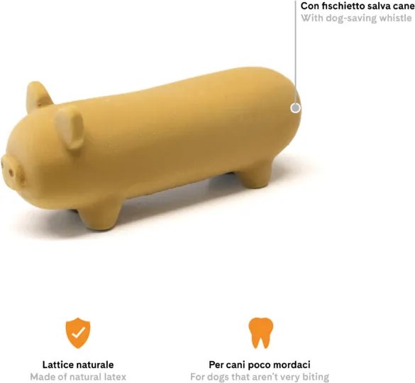 United Pets Latexová hračka pro psy prasátko Wursty