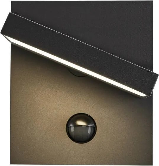 LA 1002990 ABRIDOR SENSOR Outdoor, nástěnné LED svítidlo, IP55, antracitové, 3000/4000K - BIG WHITE (SLV)