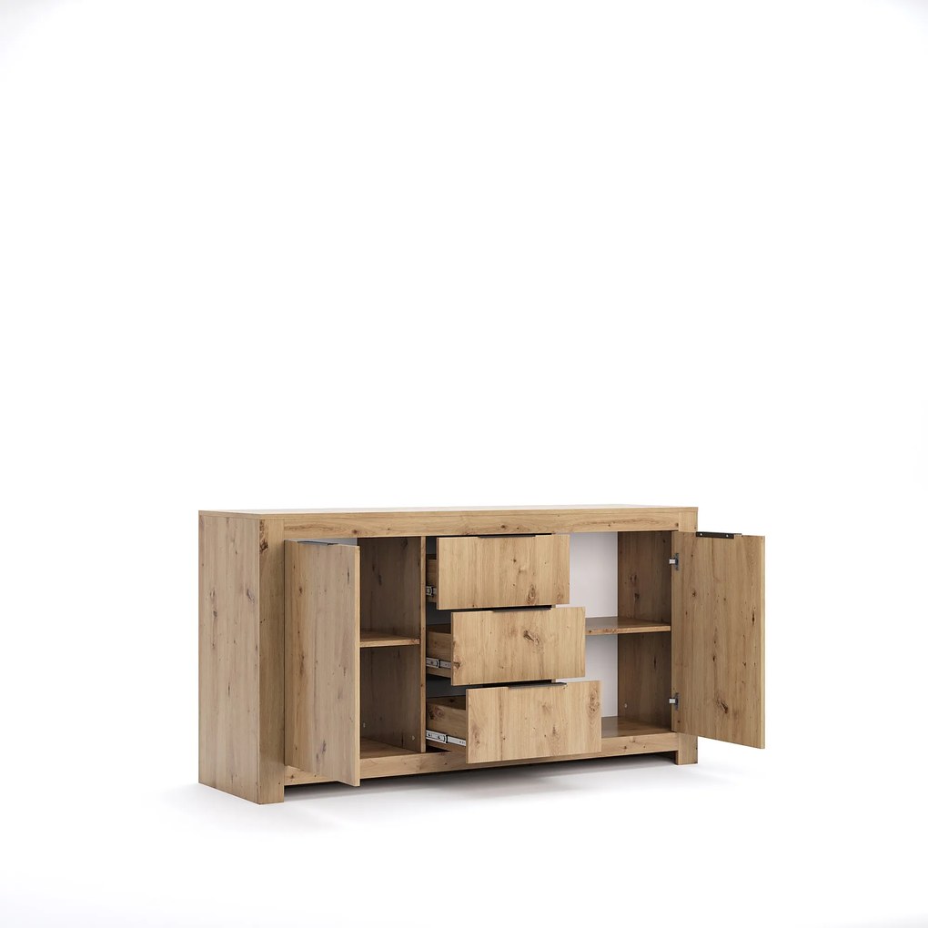 Komoda Houseland Tommy 01 160 cm dub artisan