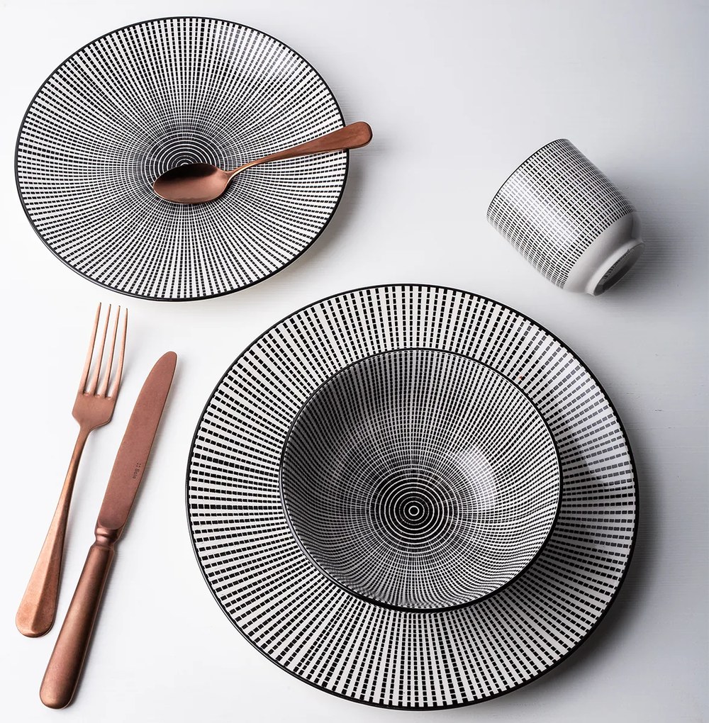 Porcelánový set 24 ks – Gaya Elements Fire - W0096
