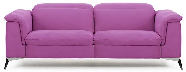 Pregio Italia sofa&relax luxusní pohovka SOLUTION Provedení: 3 místná, Vzorník látek: tekno fibra 17 violet