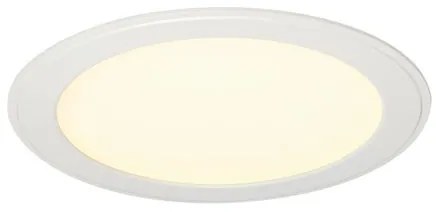 BIG WHITE 162723 Vestavné svítidlo SENSER, kruhové, bílé, 14 W, 3000K 350mA