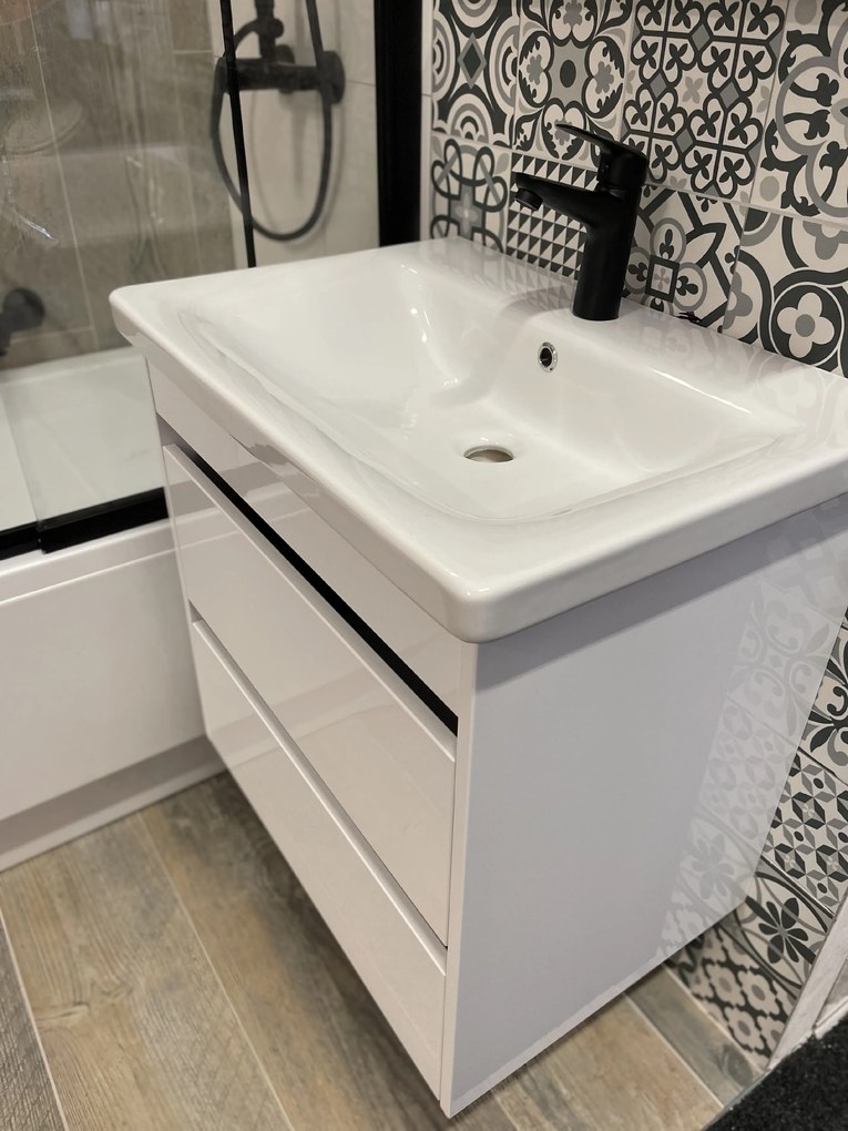 Lavedo Luton Otto II. 80 White koupelnová skříňka s umyvadlem