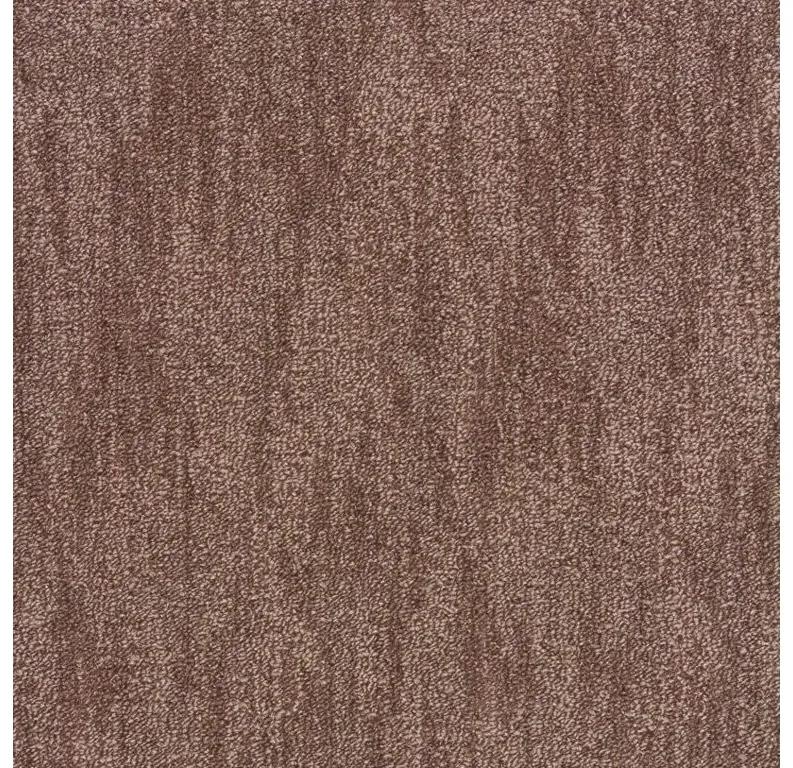 Spoltex koberce Liberec Metrážový koberec Leon 93244 Tm. Hnědý - Rozměr na míru bez obšití cm