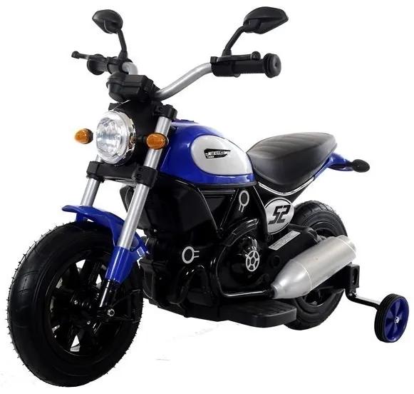HračkyZaDobréKačky Dětská elektrická motorka Shadow modrá