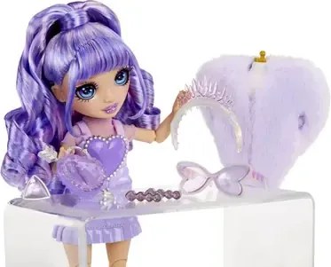 MGA Rainbow High Creative Crystals panenka - Violet Willow / od 4 let