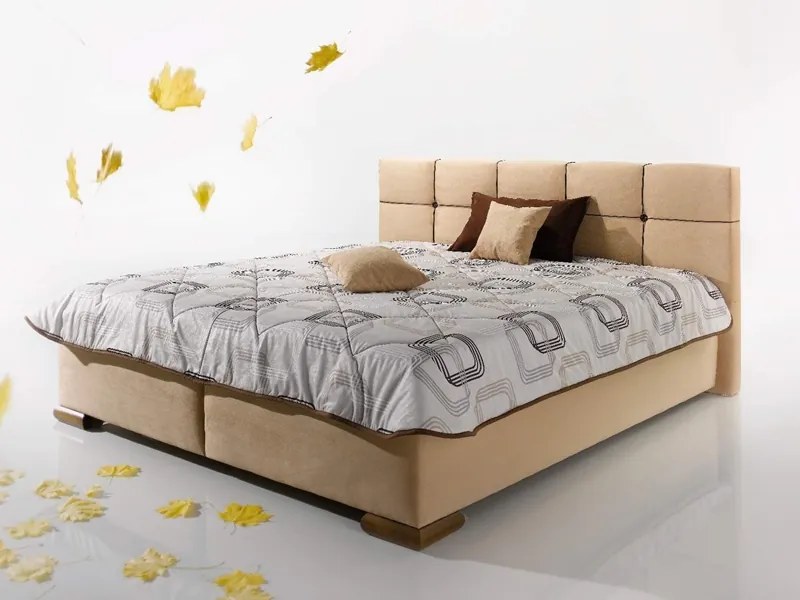 Čalouněná postel s úložným prostorem LASTRA 160x200 s roštem ND 4, matrací TERAFLEX