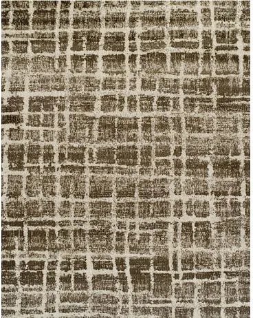 Kusový koberec STELLAN, béžová/hnědá, 100x150 cm