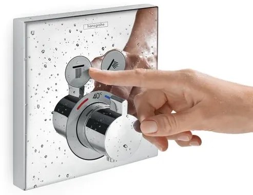 HANSGROHE Shower Select vrchní sada pro 2 spotřebiče HG 15763000