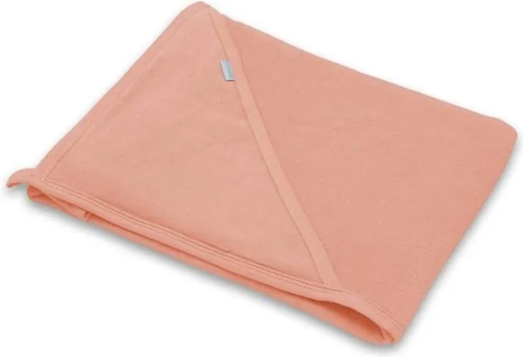 Dětská luxusní froté osuška s kapucí New Baby Comfortably 80x80 cm pink