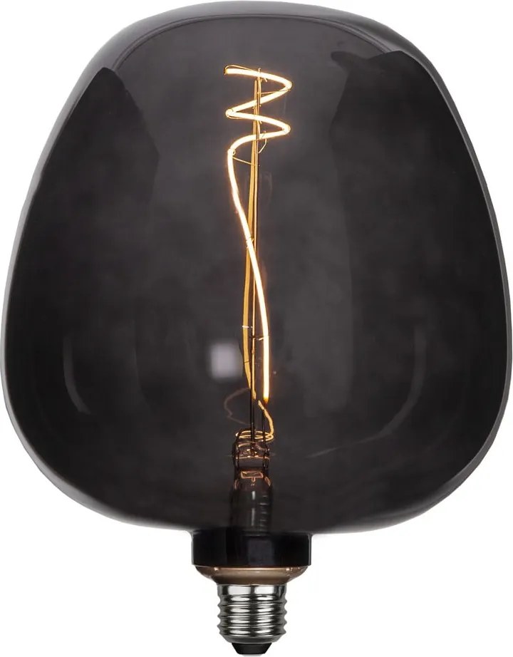 Teplá LED dekorativní žárovka E27, 2 W Black Apple – Star Trading