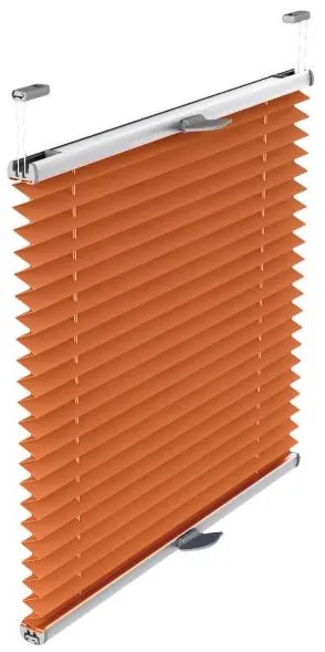 Gario Roleta Plisé Standard Oranžová Šířka: 67 cm