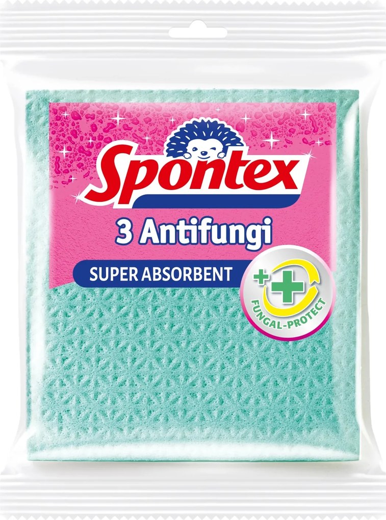 Spontex Antifungi houbová utěrka 3 ks
