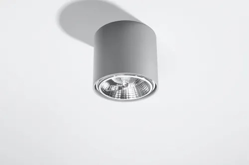 Stropní svítidlo SOLLUX Tiube GU10 1x40W bez zdroje SL.0696 šedá