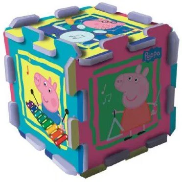 Peppa Pig Pěnové puzzle 32x32x1cm v sáčku