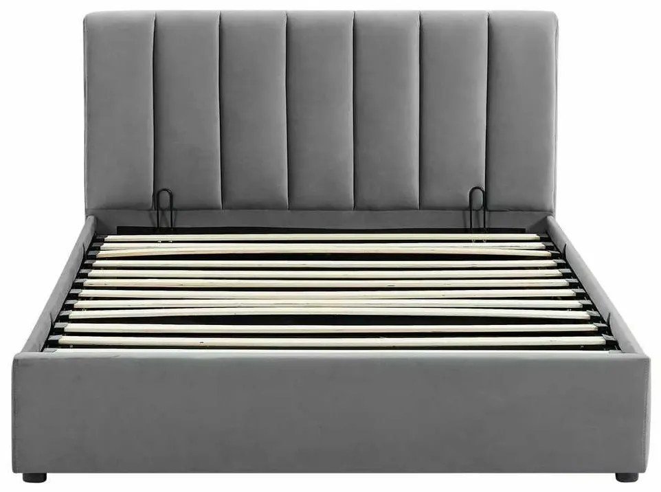Postel Montreal Velvet 120 x 200 cm, šedá