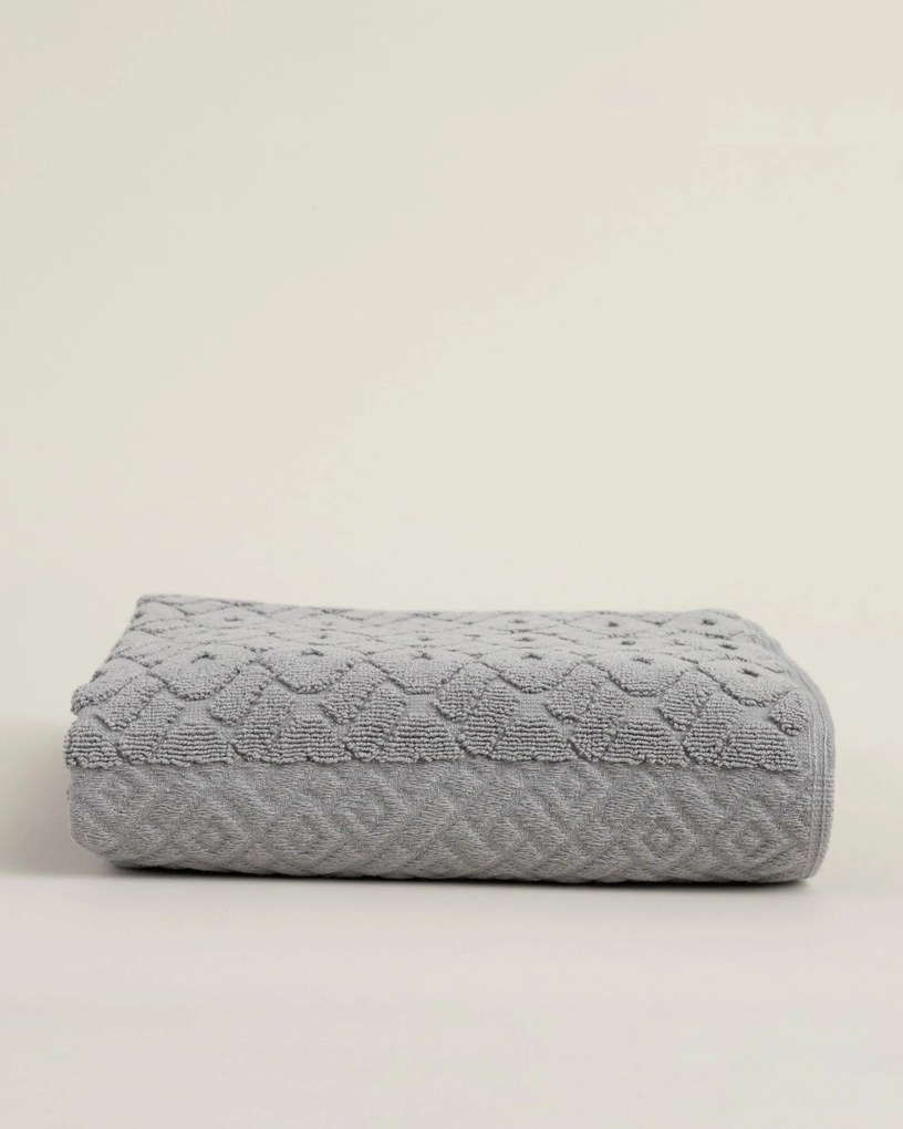 Ručník Lattice 70x140 cm stone grey