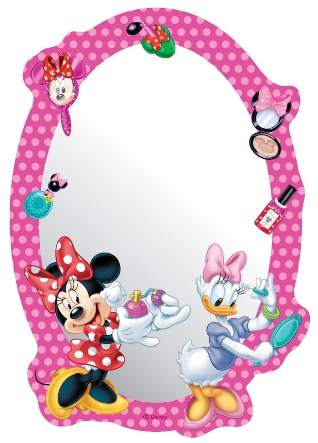 AG Art Samolepicí dětské zrcadlo Minnie Mouse, 15 x 21,5 cm