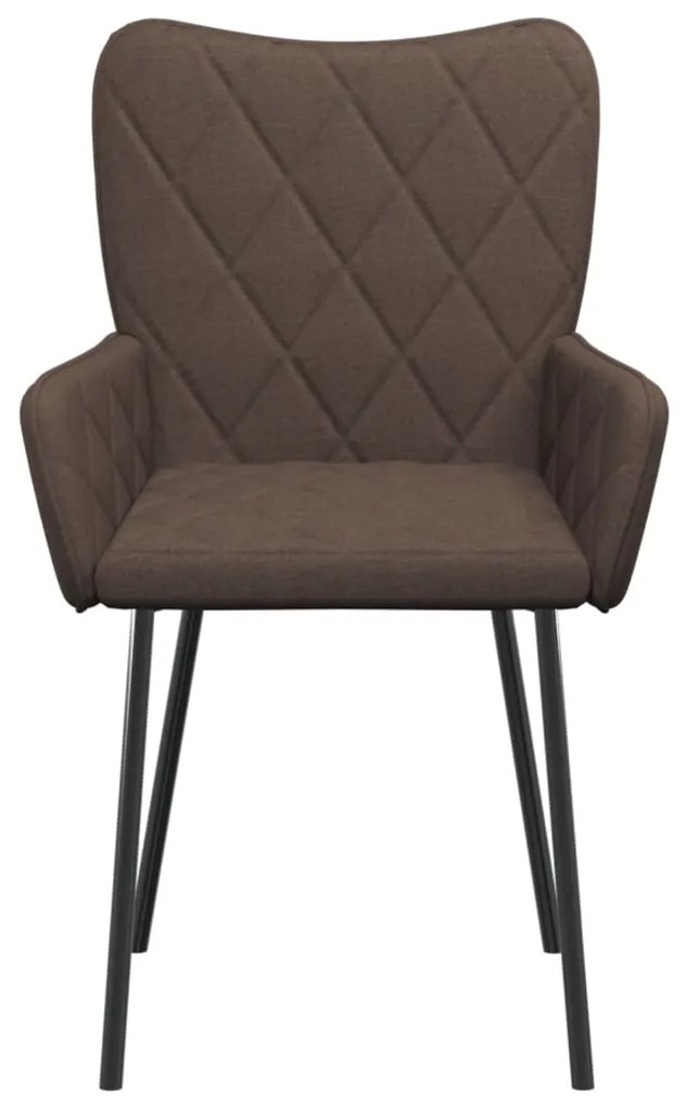 Jídelní židle 2 ks taupe textil - Default Title