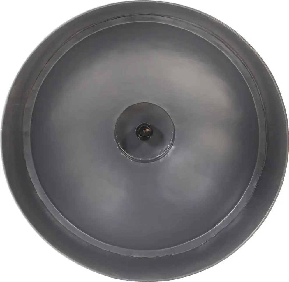vidaXL Industriální závěsné svítidlo 32 cm E27 [320840] Barva: Černá