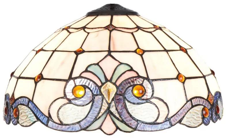 Stínidlo lampy Tiffany – 40x21 cm