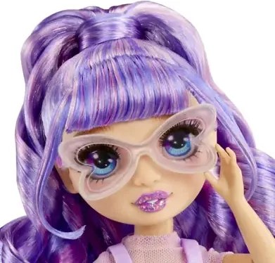 MGA Rainbow High Creative Crystals panenka - Violet Willow / od 4 let