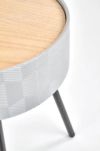 Halmar konferenční stolek AURA barevné provedení bílá