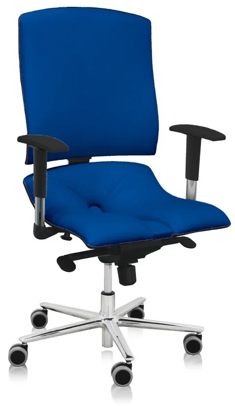 Zdravotní židle Steel Standard+ II, modrá