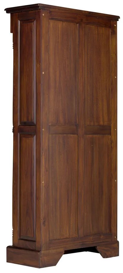 Massive home | Anglická knihovna Windsor 180 cm hnědá masiv mahagon