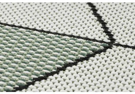 koberec COLOR 19447/062 SISAL Diamant trojúhelníky krémový velikost 140x200 cm | krásné koberce cz