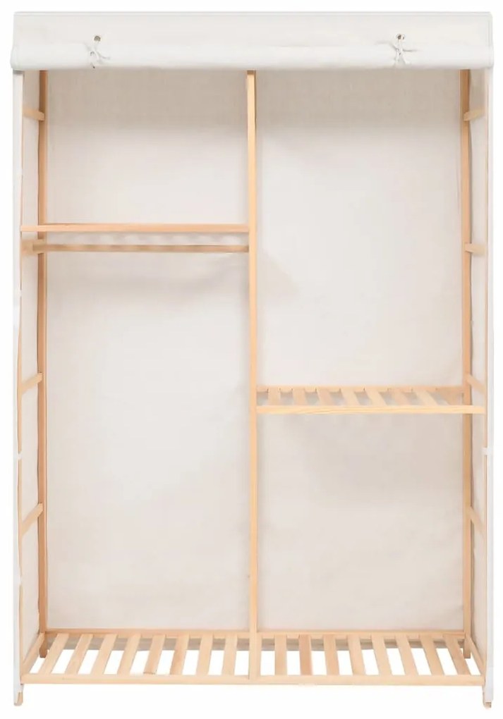 Šatní skříň se 3 policemi 110 x 40 x 170 cm 247108