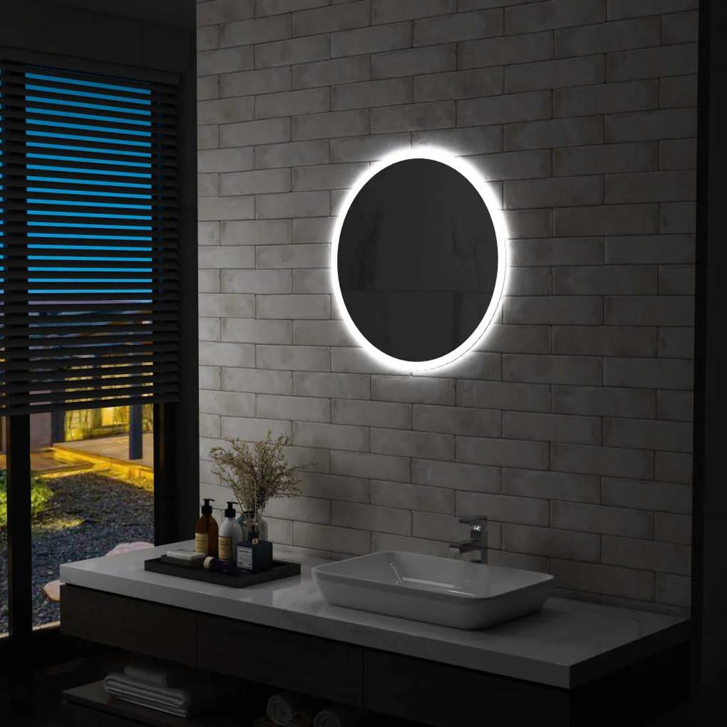 Koupelnové zrcadlo s LED osvětlením 60 cm - Default Title