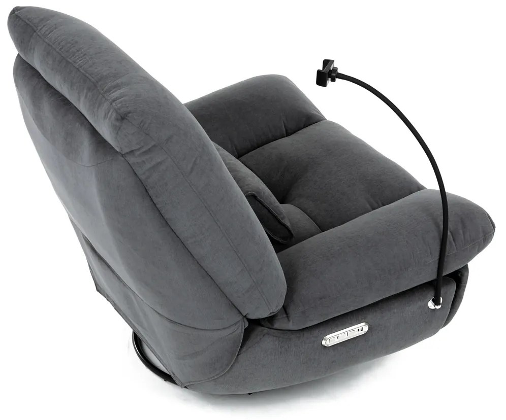 TV křeslo s elektrickým polohováním Autronic TV-7089 GREY2