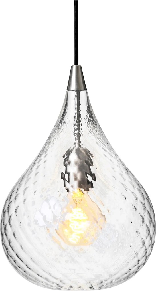 Stropní lampa Ice Drops čirá Rozměry: Ø 17 cm, výška 24 cm