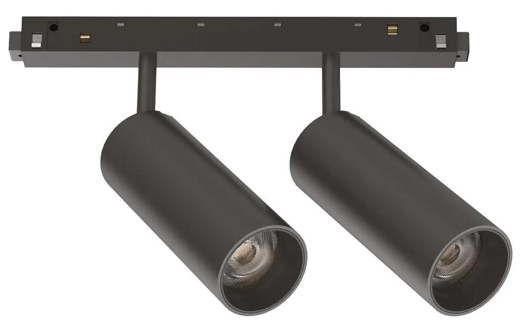 Ideal Lux LED reflektor EGO TRACK DOUBLE 3000K Barva: Černá, Varianty: 16W, Stmívání: 1-10V