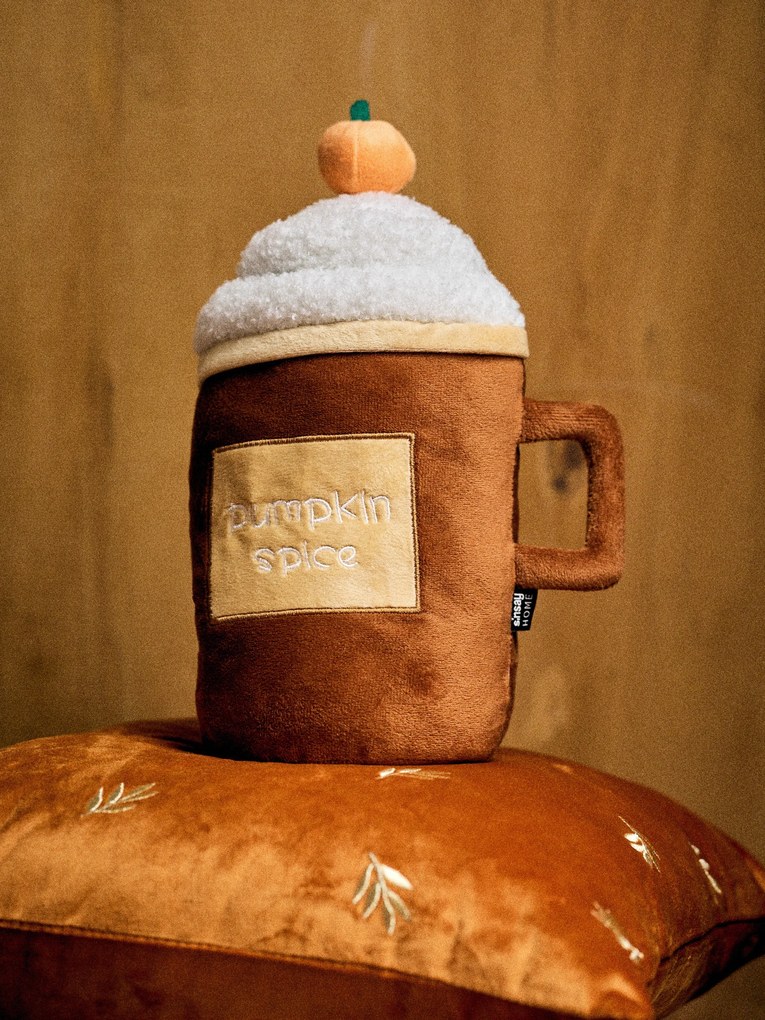 Sinsay - Zarážka dveří ve tvaru nápoje Pumpkin spice latte - oranžová