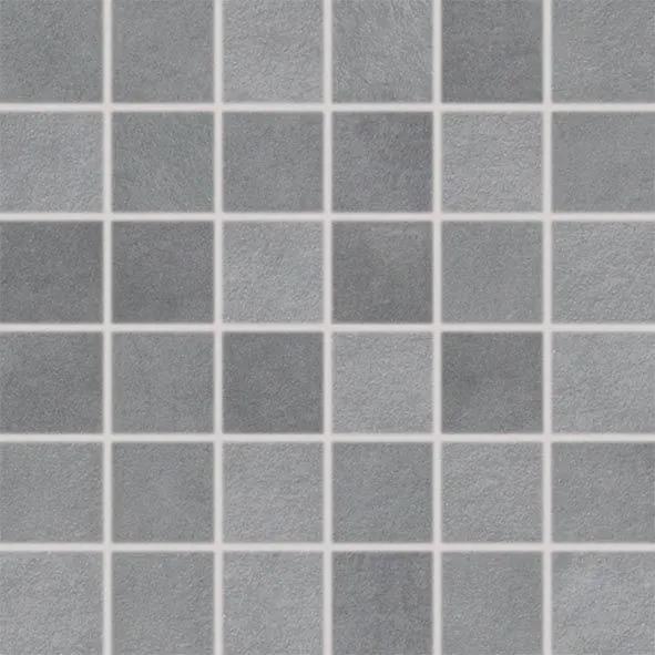Rako Dlažba RAKO Extra DDM06724 mozaika (5x5) tmavě šedá 30x30 - 144159
