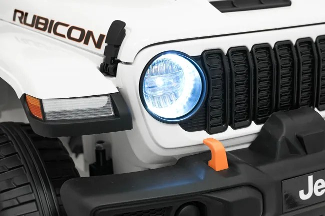 Elektrické autíčko Jeep Wrangler Rubicon LIFT bílé