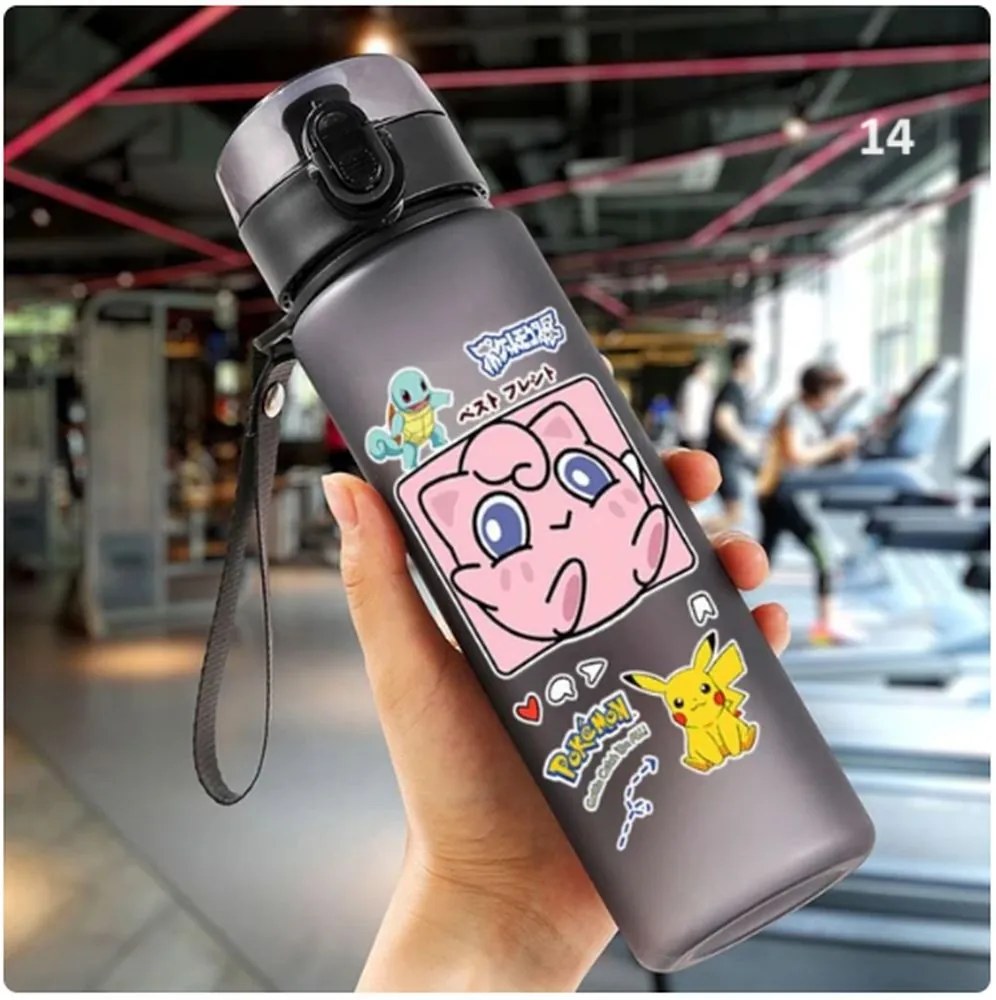 Plastová láhev s motivem Pokémonů (560 ml) Barva: 14