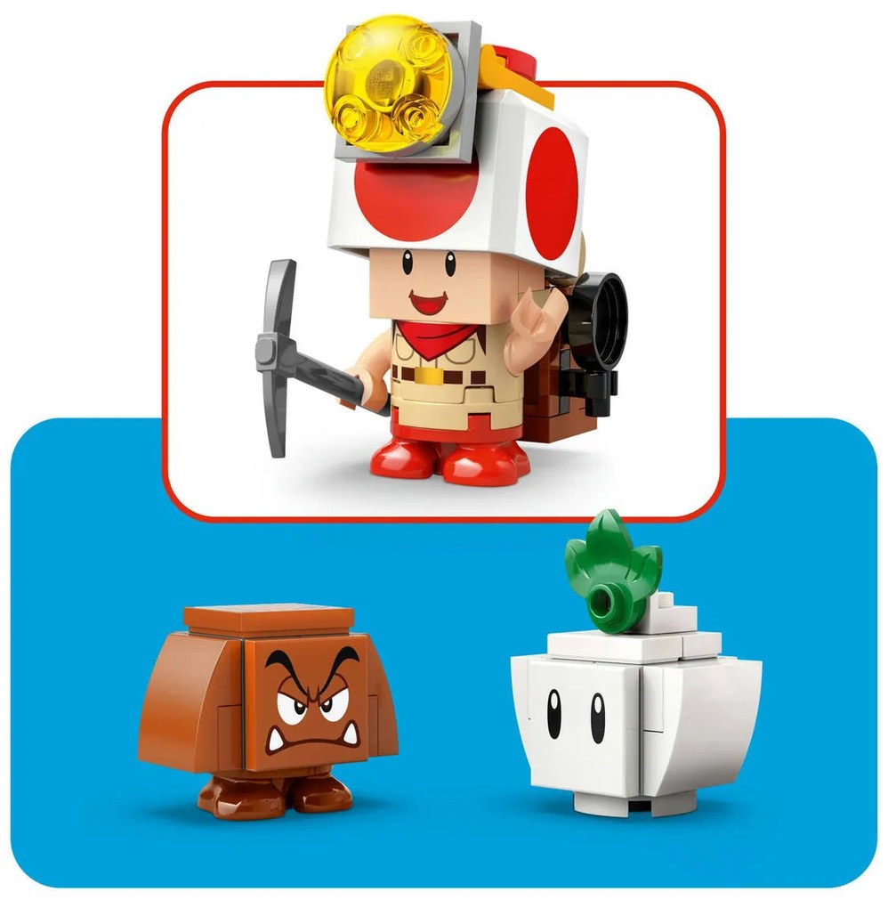LEGO SUPER MARIO Captain Toad a jeho tábor 72040 STAVEBNICE 2272040