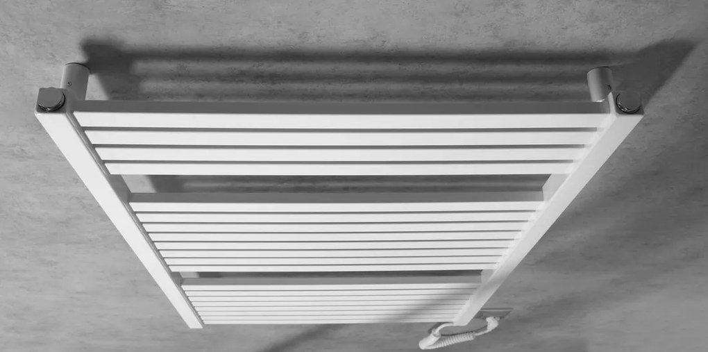 Aqualine TONDI-E 600 x 970 mm DE460T elektrické otopné těleso bílé