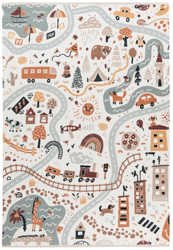 Obsession, Kusový koberec My Greta 622 Street, 115x170, vícebarevná, dětský pokoj