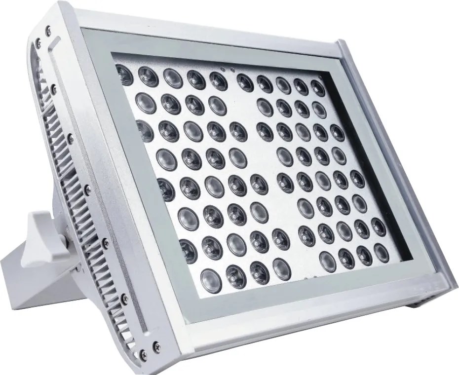 FAN LED-RAYS-72P Venkovní reflektor LED RAYS hliník 72x2 W RGB IP65 29x40x32 cm - FANEUROPE