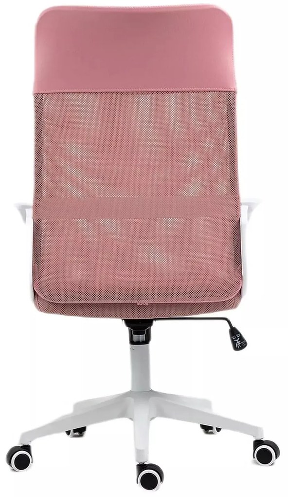 Kancelářská židle Strass růžová
