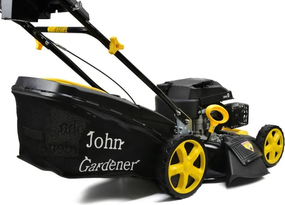 Benzínová sekačka s pojezdem 3,6 kW, 51 cm, 6v1 JOHN GARDENER