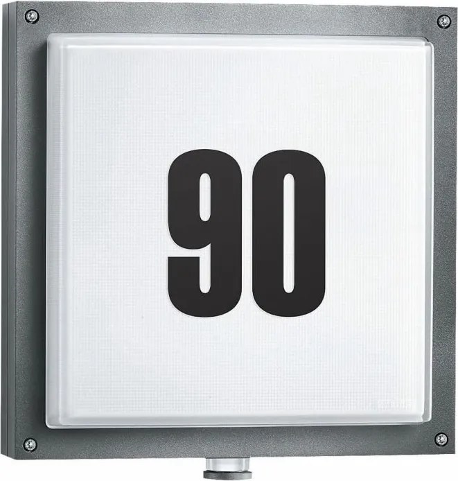 STEIN 053000 Nástěnné venkovní svítidlo L 690 LED antracit IP44 16W 400lm 3200K (náhrada za 671617) - STEINEL