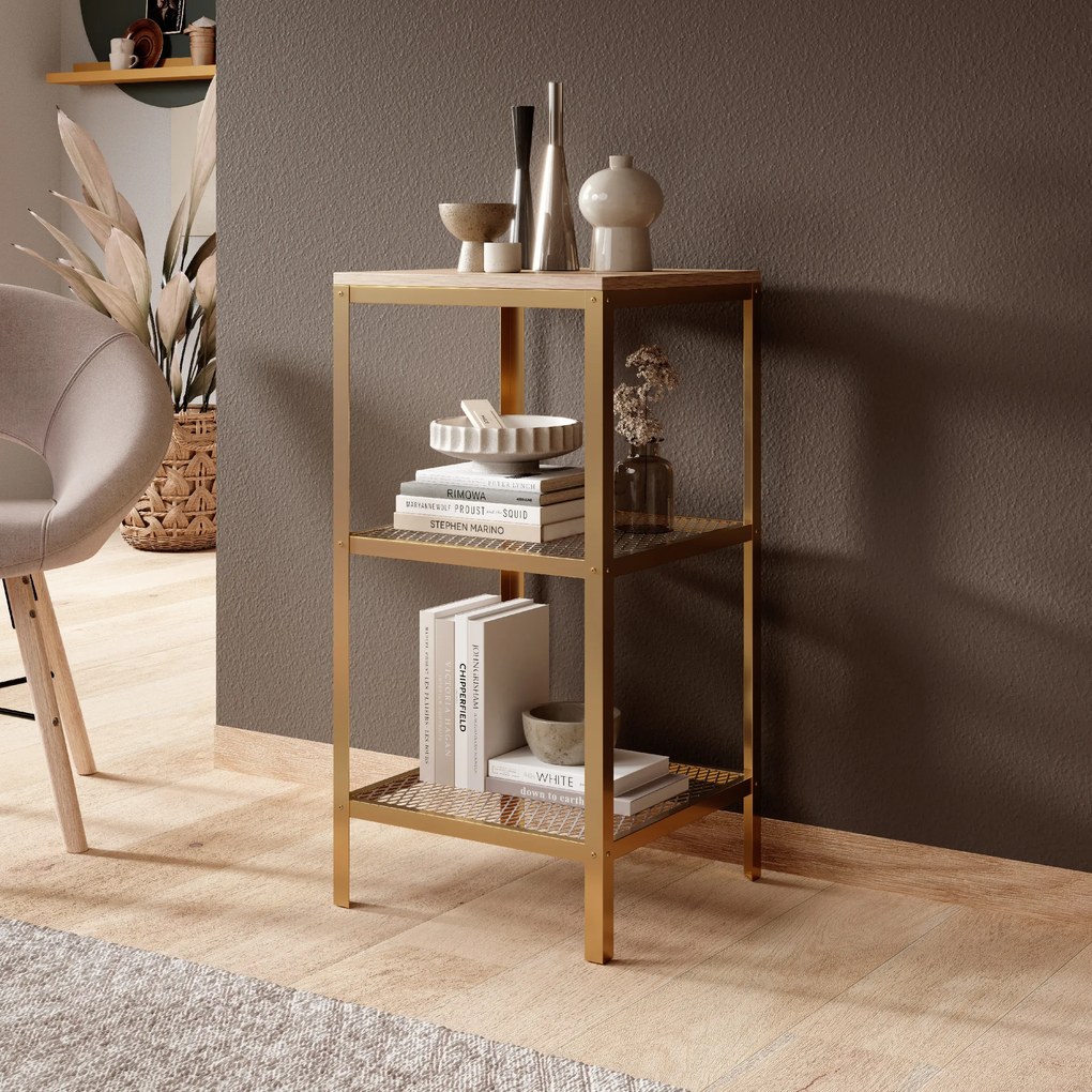 ADRK Furniture Regál Rolin BS-ROL-GA