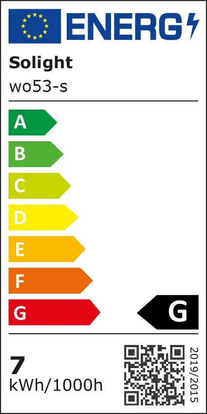 Solight LED stolní lampička, 7W, stmívatelná, změna chromatičnosti, stříbrná barva