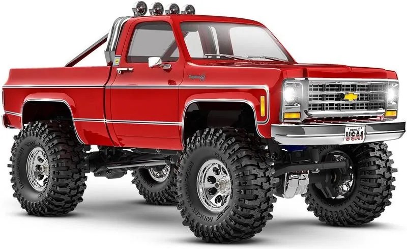 Traxxas trx-4m chevrolet k10 1979 1:18 červený